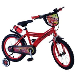 Kinderfahrrad Disney Cars Fahrrad für Jungen 16 Zoll Kinderrad in Rot