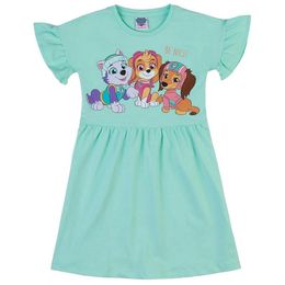 PAW PATROL A-Linien-Kleid PAW PATROL Mädchen Skye Sommer Kleid brook green (1-tlg)