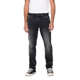 Only & Sons ONLY & SONS Straight-Jeans ONSWEFT GREY TRUETEMP 3035 mit Stretch