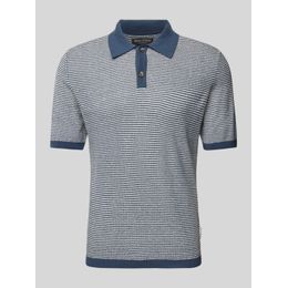 Marc O'Polo Regular Fit Poloshirt mit kurzer Knopfleiste