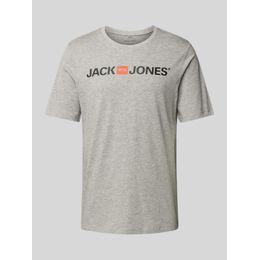 Jack & Jones T-Shirt mit Label-Print Modell 'CORP'