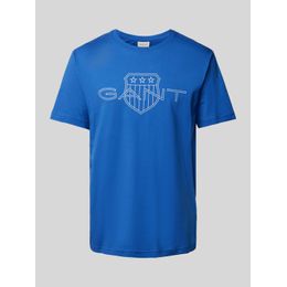 Gant T-Shirt mit Label-Print