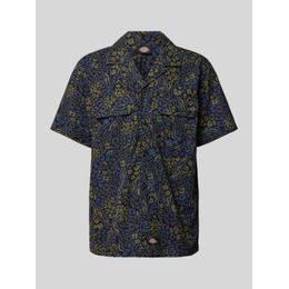 Dickies Regular Fit Freizeithemd mit Allover-Muster Modell 'SALTVILLE'