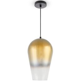 Pendelleuchte Paco Home "DALIA" Lampen Gr. Ø 22 cm Höhe: 35,4 cm, schwarz Pendelleuchten und Hängeleuchten