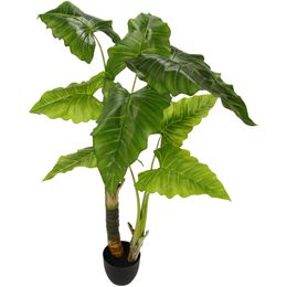 Kunstpflanze I.GE.A. "Blattpflanze" Kunstpflanzen Gr. B/H: 80 cm x 125 cm, 1 St., grün Künstliche Zimmerpflanzen