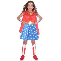 Amscan Kostüm Wonder Woman Kostüm für Mädchen