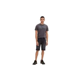 Tom Tailor Cargoshorts dunkel-grau regular (1-tlg.