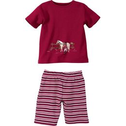 Erwin Müller Erwin Müller Pyjama Kinder-Shorty (2 tlg) Single-Jersey Streifen