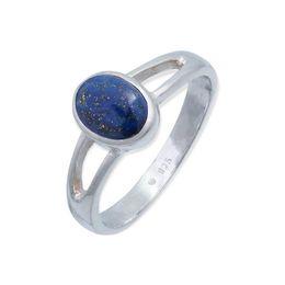 mantraroma Silberring 925er Silber mit Lapis Lazuli