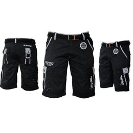 Geographical Norway Shorts Herren Cargo Shorts Kurze Hose Short Bermuda Knielang Sommer + Gürtel