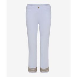 Brax Damen Five-Pocket-Hose Style MARY S, Weiß, Gr. 42
