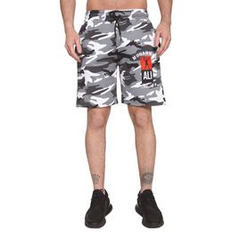 John Kayna Shorts Herren Short Muhammad Ali Jogging Hose Jogger (Kurze Hose Bermudas Sweatpants