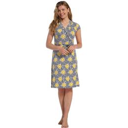 PASTUNETTE Sommerkleid Damen Kleid in Wickeloptik (1-tlg) Sommerliches Design