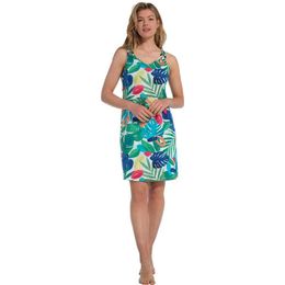 PASTUNETTE Strandkleid Damen Sommer Kleid (1-tlg) Farbenfrohes Design