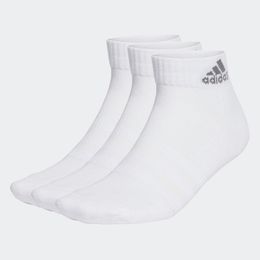 Adidas Cushioned Sportswear Ankle Socken, 3 Paar