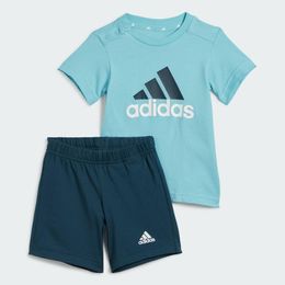 Adidas Essentials Organic Cotton T-Shirt and Shorts Set