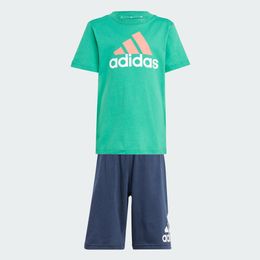 Adidas Essentials Logo T-Shirt und Shorts Set