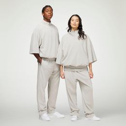 Adidas Basketball Velour 1/2 Zip Sweatshirt