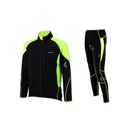 Airtracks Fahrradhose Herren Thermo Radtrikot Set Pro T (Fahrradtrikot Set