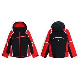 Spyder Skijacke Spyder Challenger Jacket Kinder Skijacke Winterjacke 38SG075314 BLK