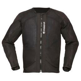 Modeka Motorradjacke Protektorenjacke Shielder schwarz Protektorenhemd Crosshemd Motorrad Jetski Snowboard Ski Protektor