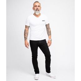 Rock Creek Slim-fit-Jeans Herren Jeans Slim Fit Schwarz RC-2146