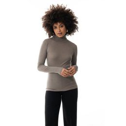 Mey Thermounterhemd Mey Shirt Serie Wool Love 66016 deep Taupe (1 Stück