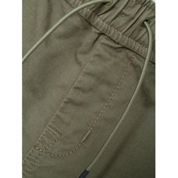 name it Chinohose Chino Jogger Pants Cargo Hose mit Gummizug NMMBEN 6810 in Olive