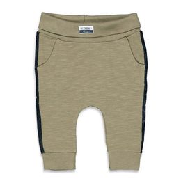 Feetje Jogginghose Feetje Baby Jungen Hose Jogginghose Sweathose khaki grün meliert (1-tlg)