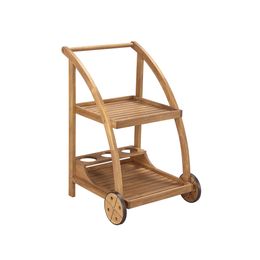 Servierwagen 'Maria' Akazienholz 62 x 49,5 x 85 cm