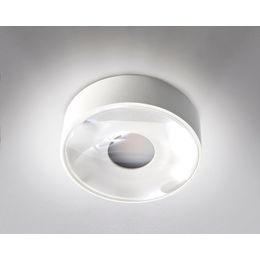 LED Deckenleuchte Heitronic "Girona" Lampen Gr. 1 flammig, Ø 10,7 cm Höhe: 3,6 cm, weiß LED Deckenleuchte Deckenlampen