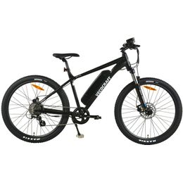 E-Bike VECOCRAFT "Helios" E-Bikes Gr. 48 cm, 27,5 Zoll (69,85 cm), schwarz E-Bikes