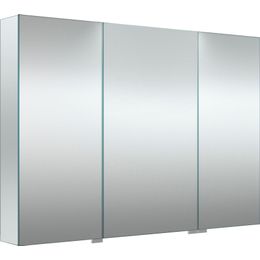 Spiegelschrank Welltime "G-Line" Schränke Gr. B/H/T: 100,9 cm x 70 cm x 13 cm, ohne LED, 3 St., Komplettausführung, farblos (transparent) Bad-Spiegelschränke