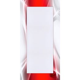 Dekospiegel Artland "Kreatives Element Rot" Spiegel Gr. B/H: 60,4 cm x 120,4 cm, rot Dekospiegel