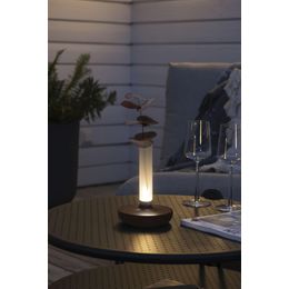 LED Tischleuchte Konstsmide "Biarritz" Lampen Gr. Ø 13,5 cm Höhe: 20,5 cm, braun (rost) LED Tischlampen