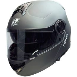 RÖMER HELME Motorradhelm RÖMER HELME "Augsburg" Helme Gr. M Kopfumfang: 57 cm - 58 cm, silberfarben (matt titaniu) Motorradhelme