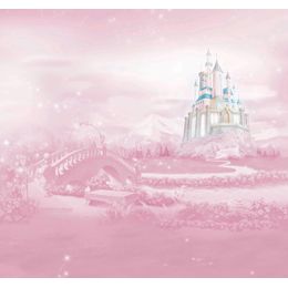 Disney Fototapete "Prinzessinnen Schloss" Tapeten Gr. B/L: 3 m x 2,8 m, bunt Fototapeten