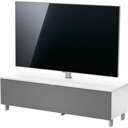 Lowboard JUST BY SPECTRAL "Just Racks" Sideboards Gr. B/H/T: 130 cm x 38 cm x 40 cm, TV - Paket, weiß Lowboards