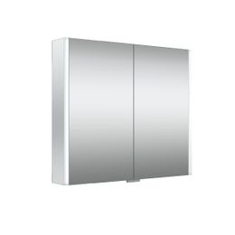 Spiegelschrank Welltime "Ahus" Schränke Gr. B/H/T: 80 cm x 70 cm x 13 cm, 80 cm, 2 Türen, 2 St., Komplettausführung, farblos (gespiegelt) Bad-Spiegelschränke