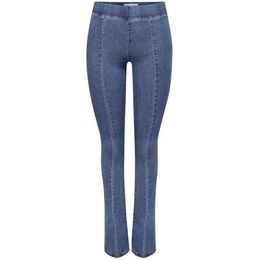 Only High-waist-Jeans ONLPAIGE HW SKINNY WO DNM in Leggings Form, blau