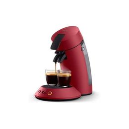 Philips CSA210/91 SENSEO Original+ Kapsel-Kaffeemaschine, Rot