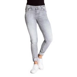 Zhrill Skinny-fit-Jeans NOVA GREY angenehmer Sitzkomfort