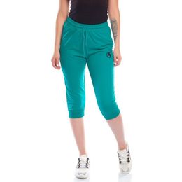 Bongual 3/4-Sweathose Jogginghose Capri Basic mit Kordeln