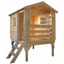 Kinderspielhaus aus Holz Outdoor Toys Maya 2,6 m² von 181x146x205 cm