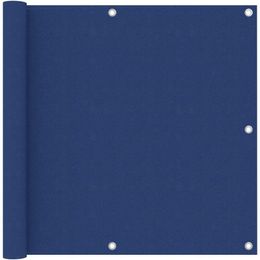 Balkon-Sichtschutz Blau 90x300 cm Oxford-Gewebe vidaXL521910