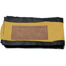 Kave Home - Dyla Bezug in Senfgelb für Bett mit Matratzengröße 150 x 190 cm - Senfgelb