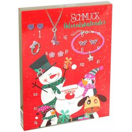 Di Lusso - Schmuck Adventskalender für Kinder 24-teiliges Schmuckset - Mehrfarbig