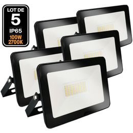 5 Fluter led 100W Ipad Warmweiß 3000K Hohe Helligkeit