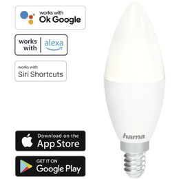 Hama Wlan LED-Lampe E14 4,5W Weiß dimbar
