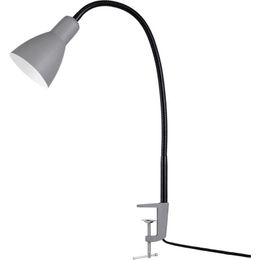 Led Lampe Tischlampe Deko Tischleuchte Schreibtischlampe Arbeitszimmer Büro E27 Schwarz 4, Tischleuchte Grau - Paco Home